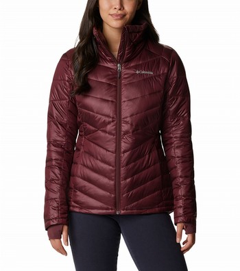 Columbia Womens Joy Peak Omni-heat Infinity Insulated Jacket Malbec