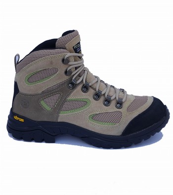 Ecolite Womens Pinnacle Waterproof Trekking Boots Tan