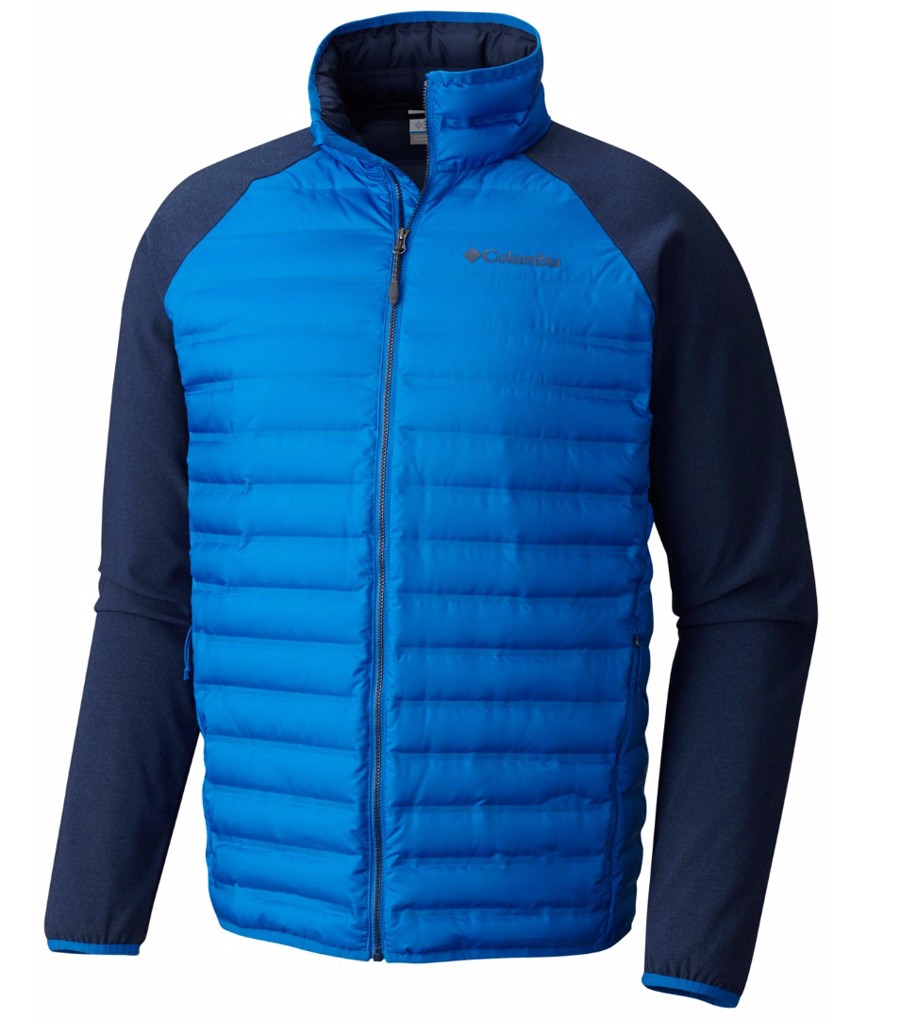 Columbia Mens Flash Forward Hybrid Jacket Super Blue / Navy